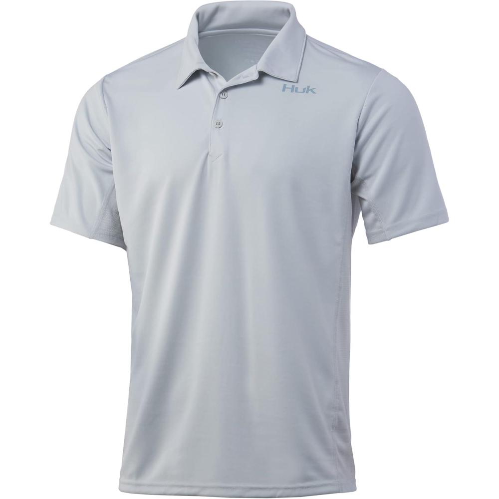 HUK Men’s Icon X Polo | Fishing Shirt with +50 UPF Sun Protection ...