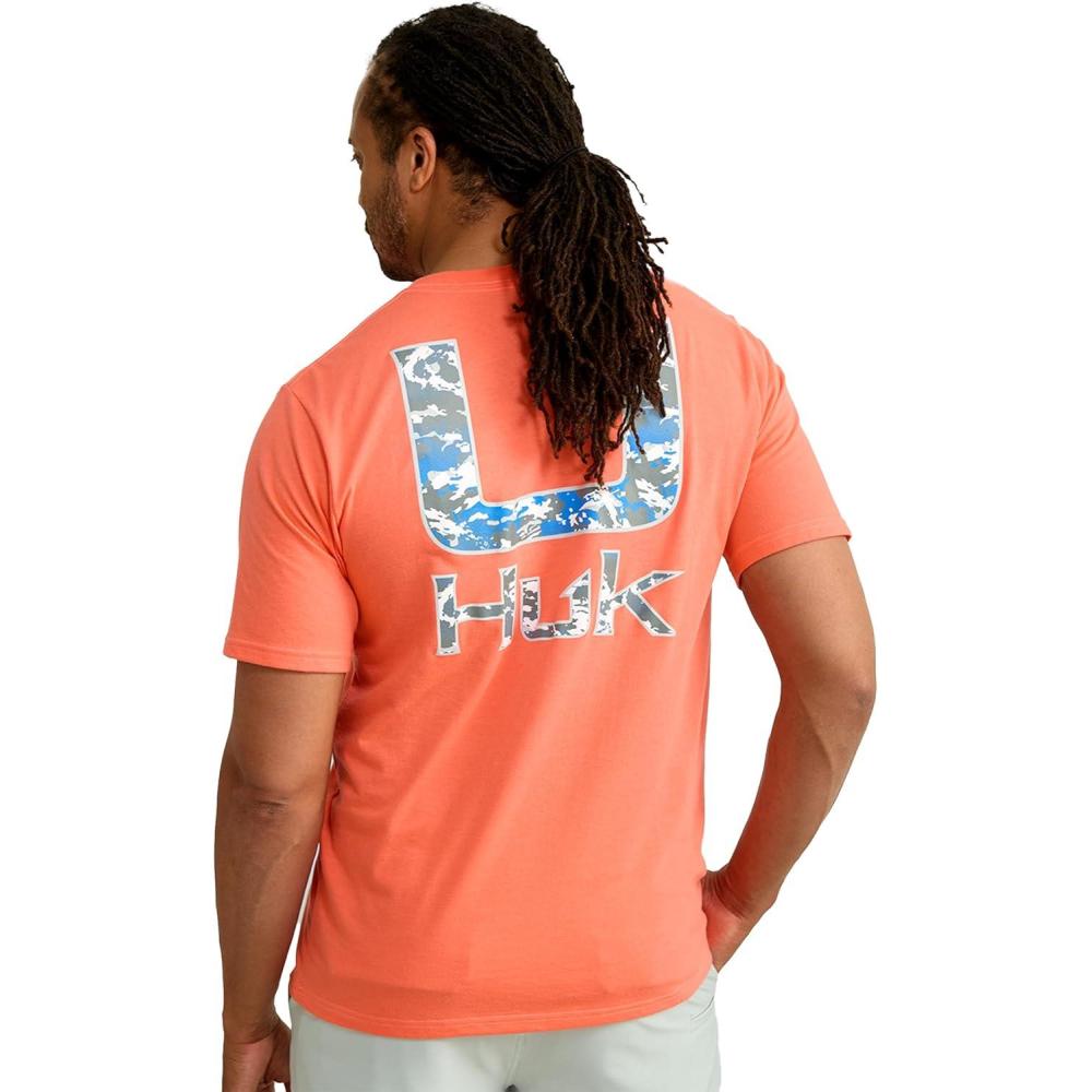 HUK – Men’s Short Sleeve Performance Tee, Fishing T-Shirt for Men(Kc ...
